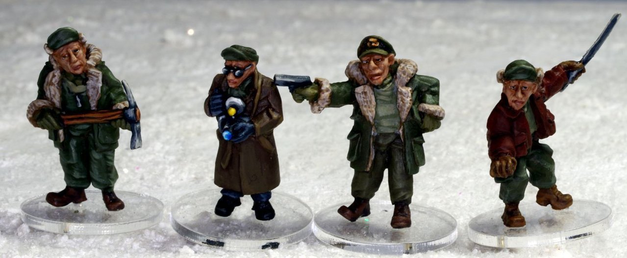 Arctic Flyers - Sally 4th 28mm Fantasy & Gaming Miniatures