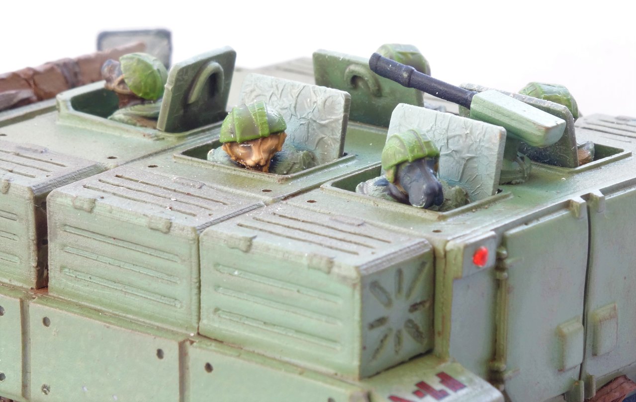 AV8 APC Crew Set - Sally 4th 28mm Fantasy & Gaming Miniatures