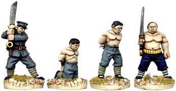 Chinese Executioners - Sally 4th 28mm Fantasy & Gaming Miniatures
