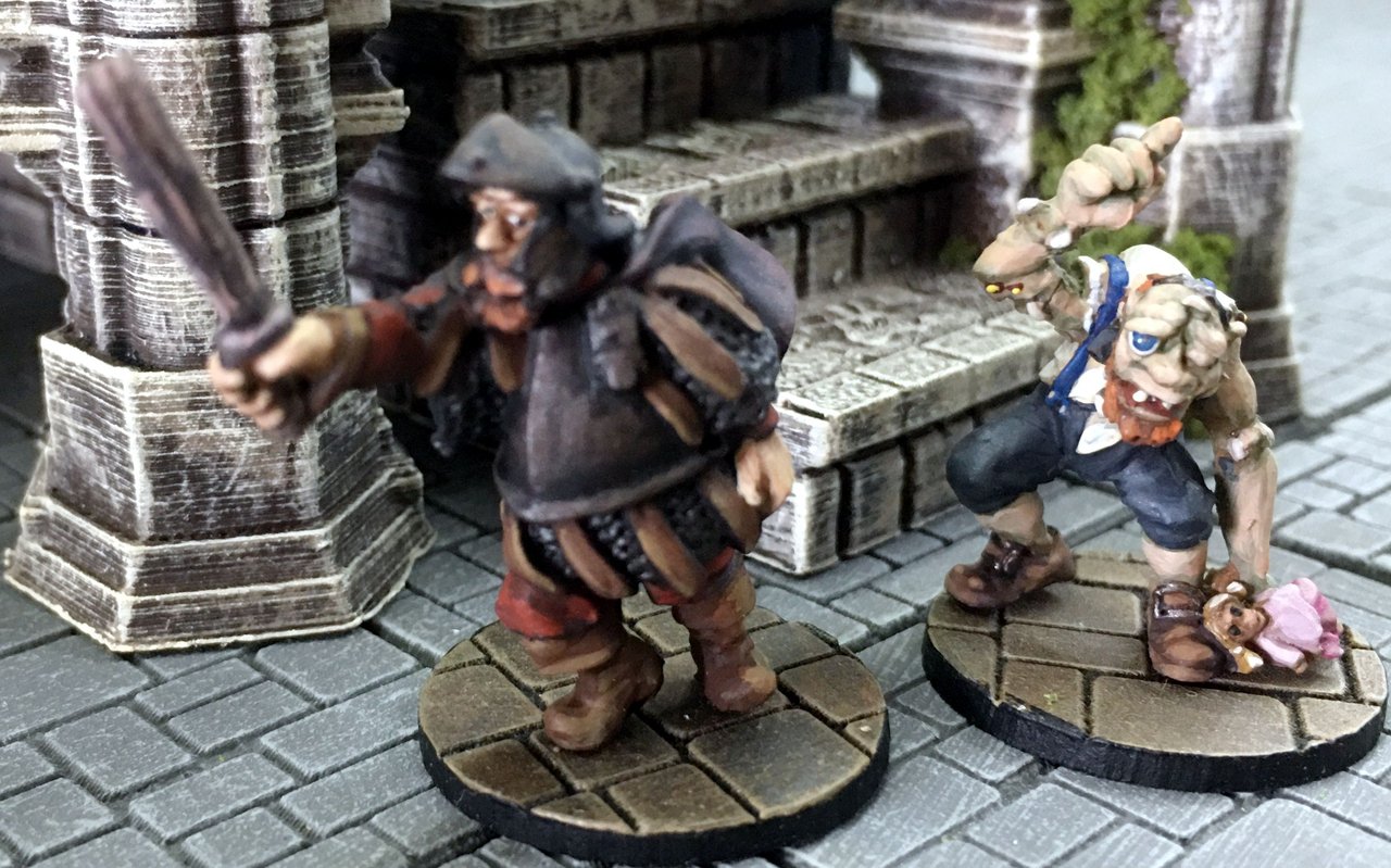 City Guardsman & Igor with doll - Sally 4th 28mm Fantasy & Gaming ...