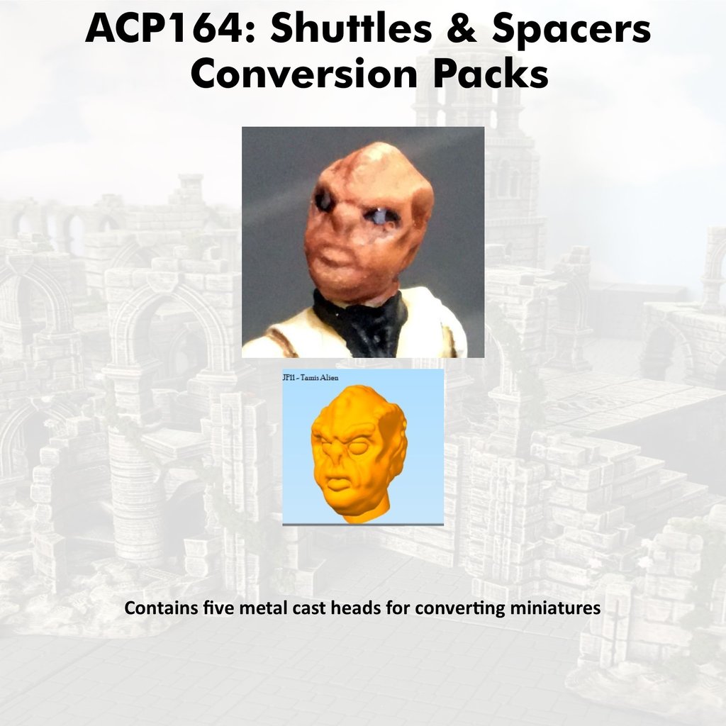 Conversion Kit: Heads, Tamis Aliens - Sally 4th 28mm Fantasy & Gaming ...