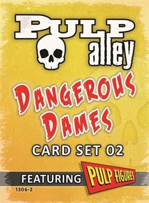 Pulp Alley Character Pack: Dangerous Dames Card Set 02 - Sally 4th 28mm ...
