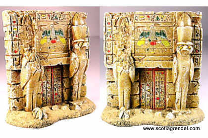 Egyptian Falcon Gate - Sally 4th 28mm Fantasy & Gaming Miniatures