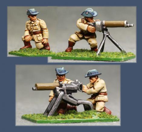 German Colonial Maxim Guns - Sally 4th 28mm Fantasy & Gaming Miniatures