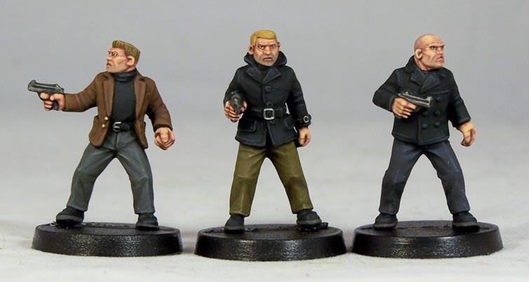 KGB Men : Copplestone Castings - Sally 4th 28mm Fantasy & Gaming Miniatures