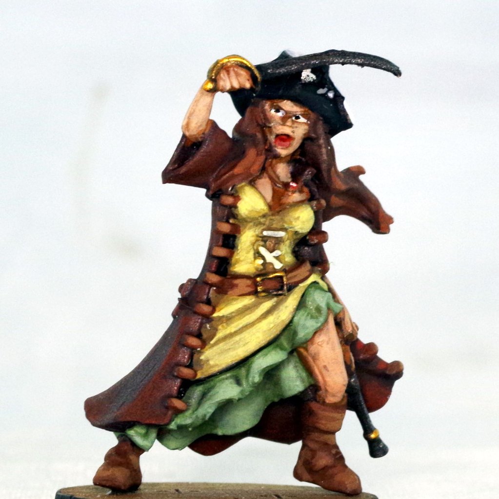 Mary Read - Sally 4th 28mm Fantasy & Gaming Miniatures