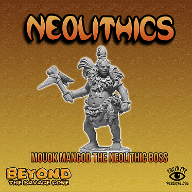 Mouok Mangod The Neolithic Boss - Sally 4th 28mm Fantasy & Gaming ...