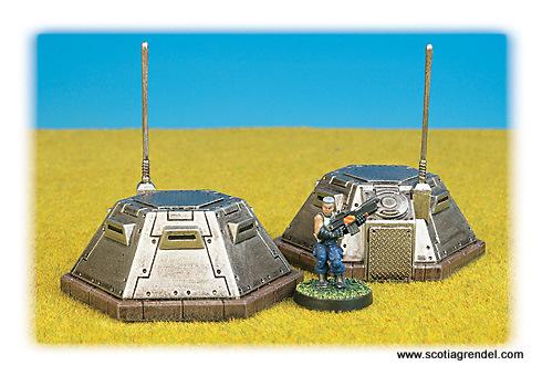 Pill boxes (31913) - Sally 4th 28mm Fantasy & Gaming Miniatures