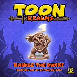 Rankle the Dwarf - Sally 4th 28mm Fantasy & Gaming Miniatures