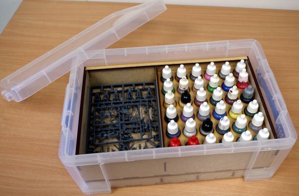 RUB Tray, 70mm, Paint Storage Bottles - Sally 4th 28mm Fantasy & Gaming ...
