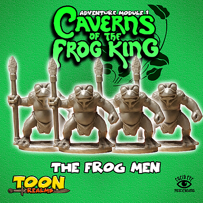 The Frog Men - Sally 4th 28mm Fantasy & Gaming Miniatures