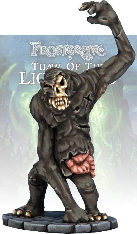 Zombie Snow Troll - Sally 4th 28mm Fantasy & Gaming Miniatures