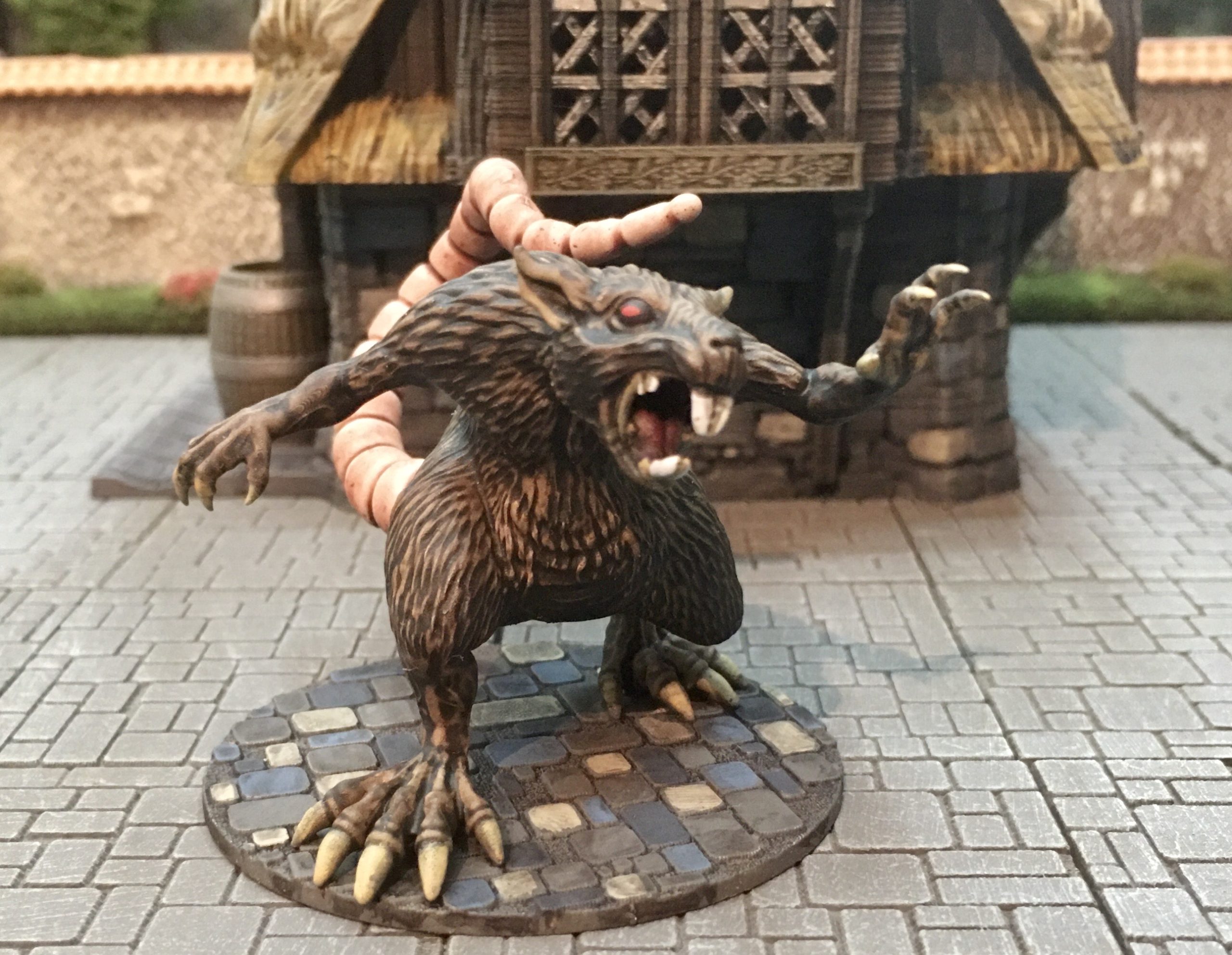 Giant Wererat - Sally 4th 28mm Fantasy & Gaming Miniatures