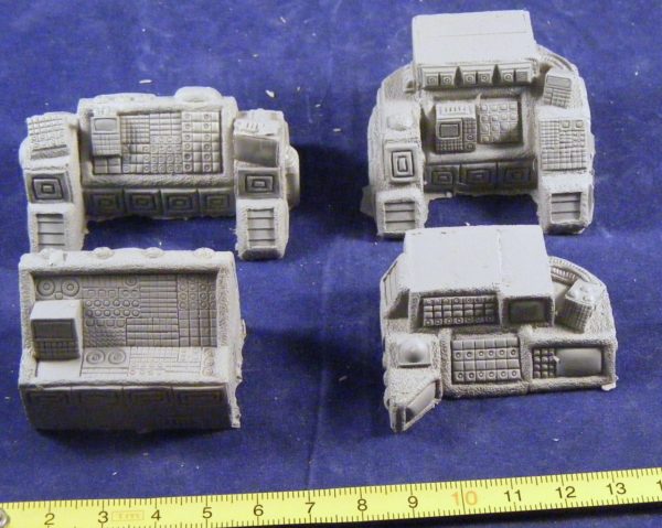 Navigation, Communication, Tactical & Command Consoles - Sally 4th 28mm ...