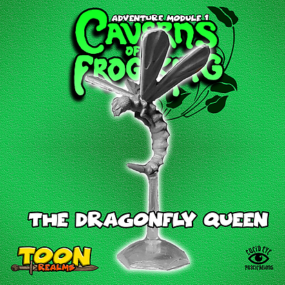 The Dragonfly Queen - Sally 4th 28mm Fantasy & Gaming Miniatures